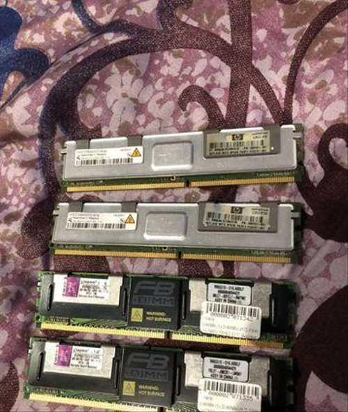 Серверная Оперативная память fb dimm ddr2 kingston