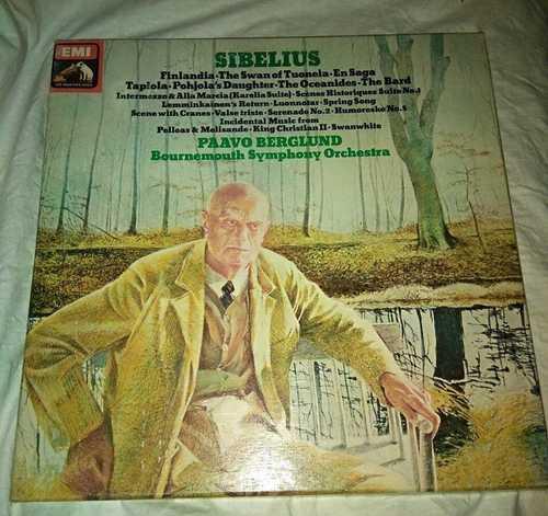 Сибелиус - Музыка Сибелиуса 4LP 1982г