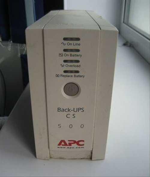 Ибп APC Back-UPS CS 500VA