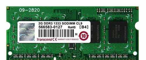 Оперативная память Transcend TS256MSK64V3N 2GB