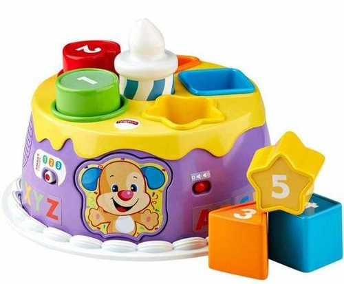 Развивающая игрушка fisher price торт