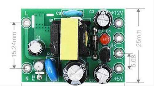 Блок питания импульсный 5 и 12 В от 220 В