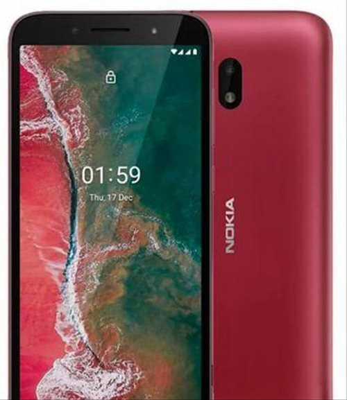 Дисплей Nokia C1 Plus TA-1312 оригинал