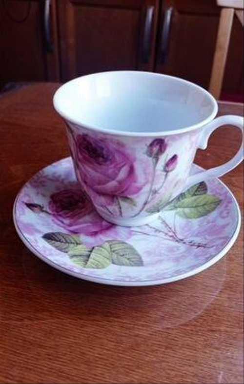 Чайная пара "Розы" Verson