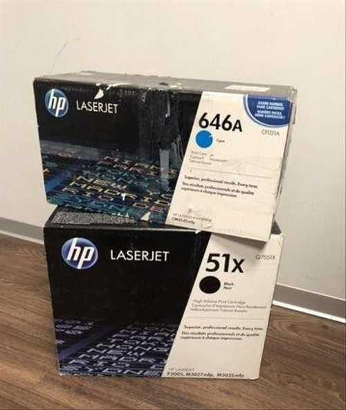 Новые картриджи HP LaserJet