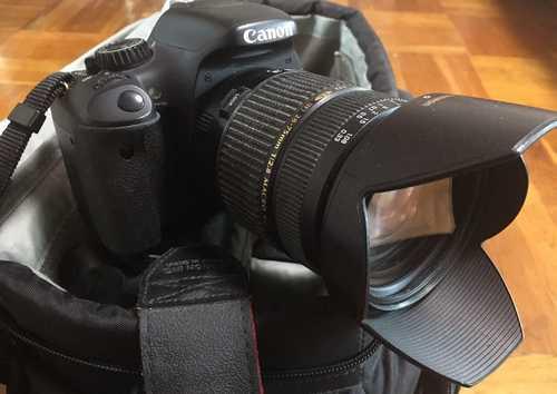 Canon EOS 550D + стекла и ништяки