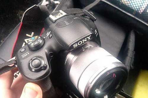 Беззеркалка sony nex a3000 с обьективом