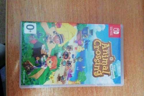Animal crossing new horizons картридж