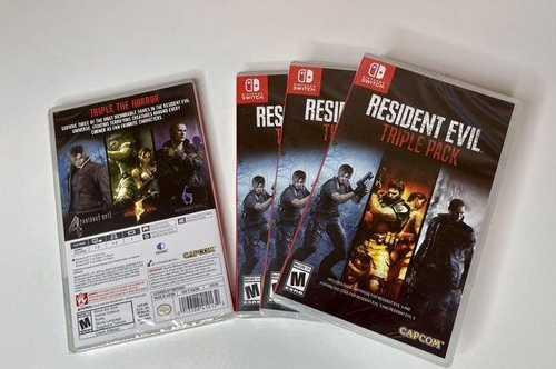 Resident Evil Triple Pack (new, sealed, Switch)