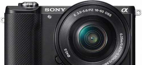 Sony Alpha A5000 Kit 16-50mm Black новый ростест
