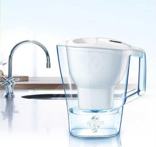 Фильтр-кувшин Brita Aluna Сool белый 2.4л новый