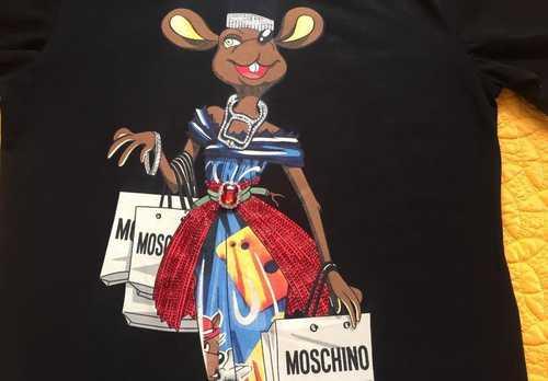 Moschino Couture футболка Москино Мышка