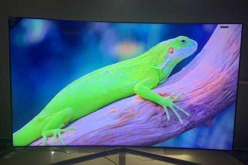 Новый телевизор Samsung 55" с изогнутым экраном
