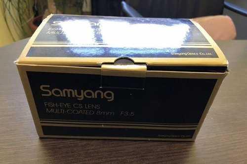 Samyang MF 8mm f/3.5 Fisheye Canon