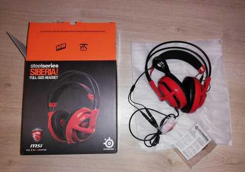 Компьютерная гарнитура SteelSeries Siberia v2 Full