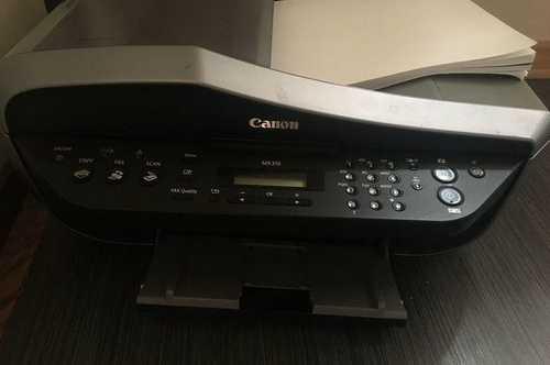 Мфу Canon mx 310 на запчасти