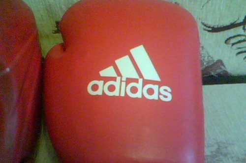 Перчатки adidas 10 oz,б/у