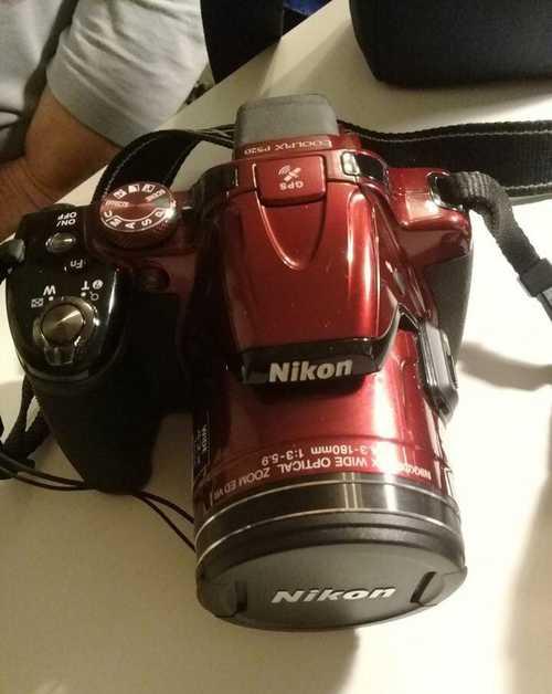 Фотоаппарат Nikon с ксероксом и фотобумагой