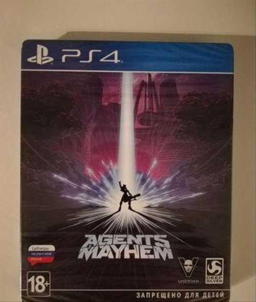 Agents of mayhem, ps4, steelbook