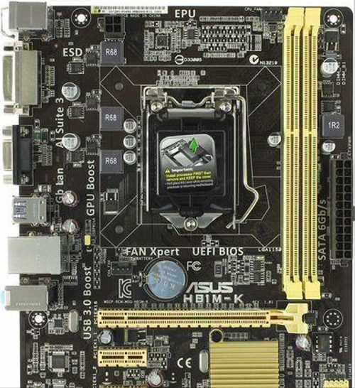 Asus H81M-K LGA1150 H81 microatx 2DDR3