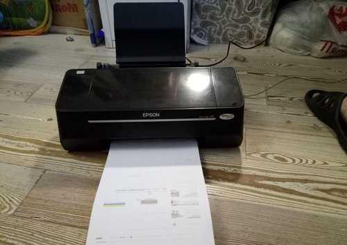 Принтер Epson Stylus T27 на ремонт или запчасти