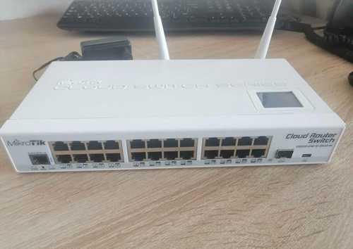 Маршрутизатор Mikrotik CRS125-24G-1S-2HND-IN