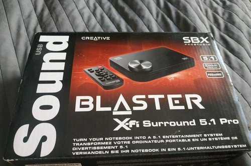 Sound blaster x 5.1 surround pro