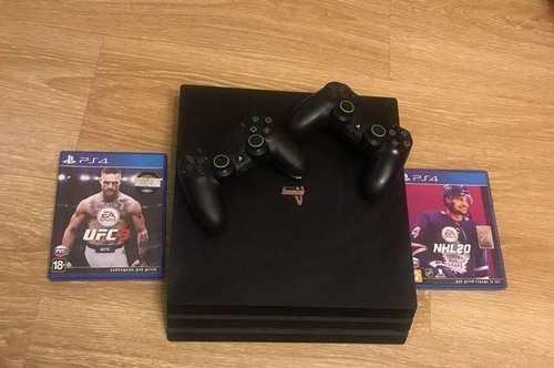 Купил игровую приставку Sony PLAYSTATION 4 Pro а в подарок игра юфс 3. Ufc джойстик