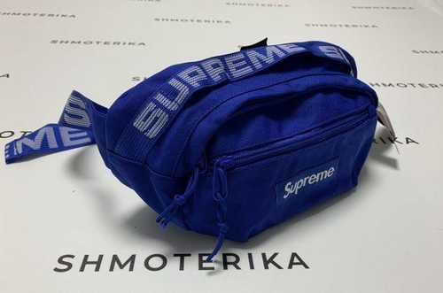 Supreme Cordura сумка ярко-синяя, Новая