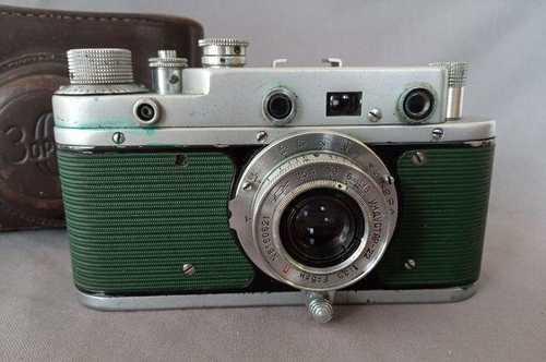 Фотоаппарат Зоркий-С редкий зелёный корпус