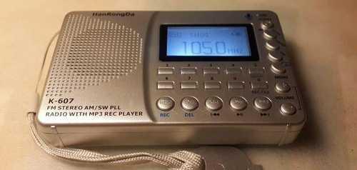 Радиоприемник колонка HRD K-607 Retekess MP3 новый