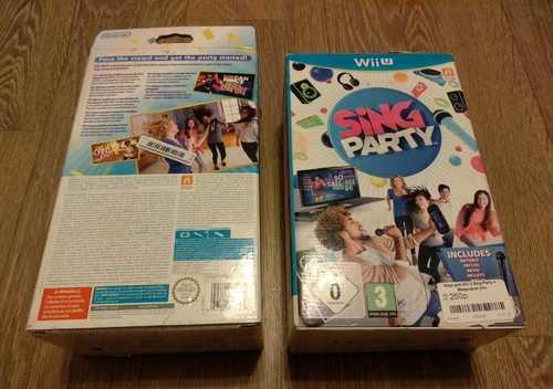 Игра Sing Party + Микрофон для Nintendo Wii U