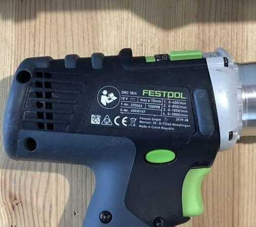 Festool DRC 18/4 Quadrive