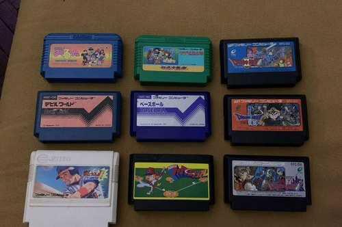 Картриджи для Famicom