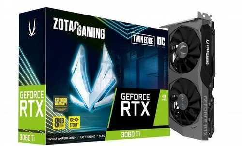 Видеокарта zotac GeForce RTX 3060 TI 8 GB