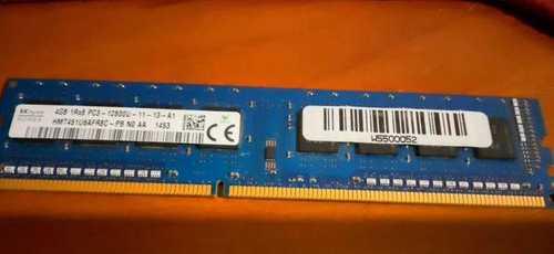 Память hunix 4gb ddr3 1rx8 pc3