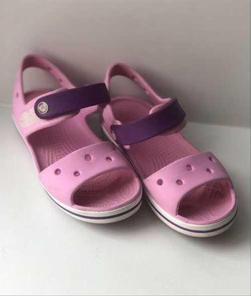 Сандалии crocs j2 33-34