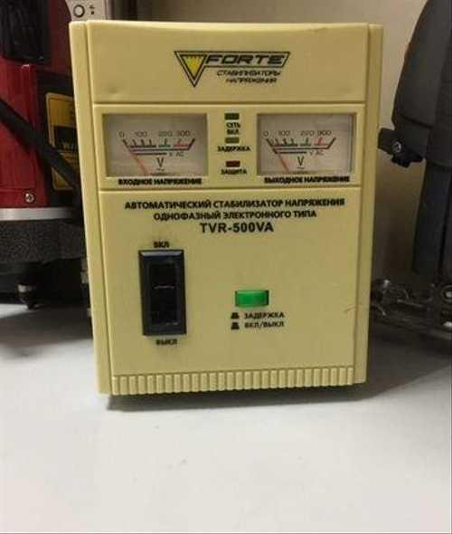 Стабилизатор напряжения Forte TVR-500 арт 2543/992