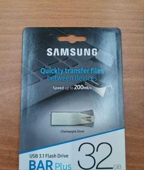 Usb флешка Samsung bar plus 32gb
