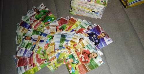 Футбольные карточки panini