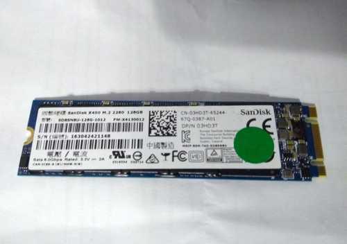 SSD SanDisk 128GB