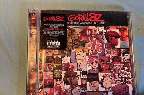 Диск с альбомом Gorillaz 2001-2011