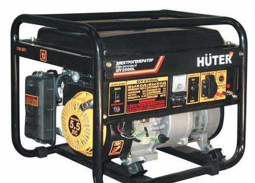 Портативный бензогенератор huter DY2500L