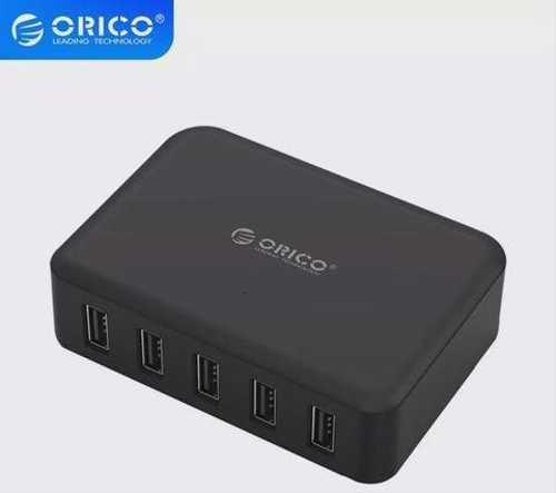 Зарядное устройство 5 USB портов orico dcap-5S