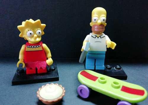 Lego minifigures Simpsons