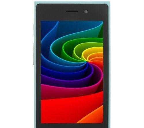 4" Смартфон Micromax Q301 4 гб голубой