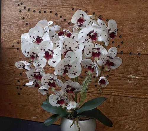 Орхидея фаленопсис, искусственные цветы