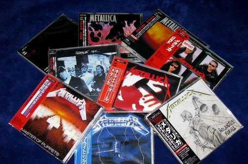 Metallica 10 Cd Japan 1983 1998 Brand New Festima Ru Monitoring Obyavlenij