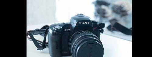 Зеркальный фотоаппарат Sony a 450