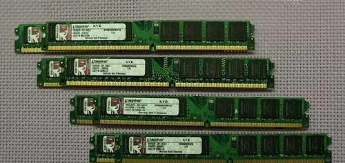 DDR2 2 Gb, Kingston KVR800D2N5, оперативная память